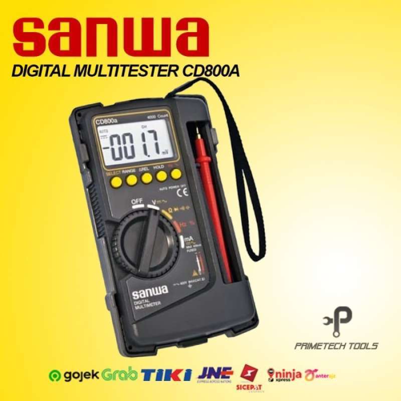 Jual Sanwa Cd800a Digital Multimeter Avometer Multitester Di Seller ...