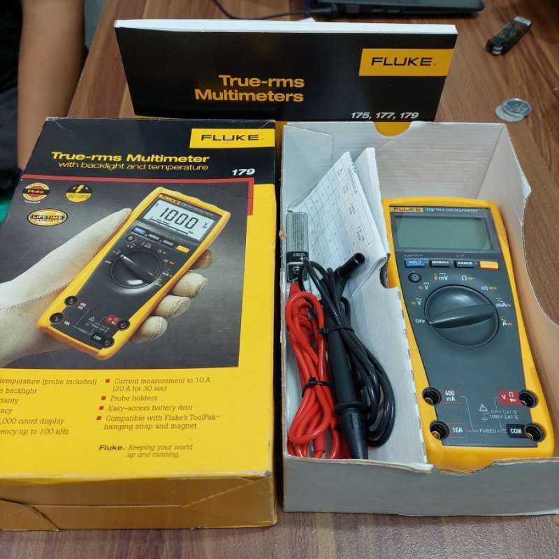 Promo FLUKE 179 TRUE-RMS MULTIMETER Diskon 33% di Seller Umar Store Tick - Kota Jakarta Pusat ...