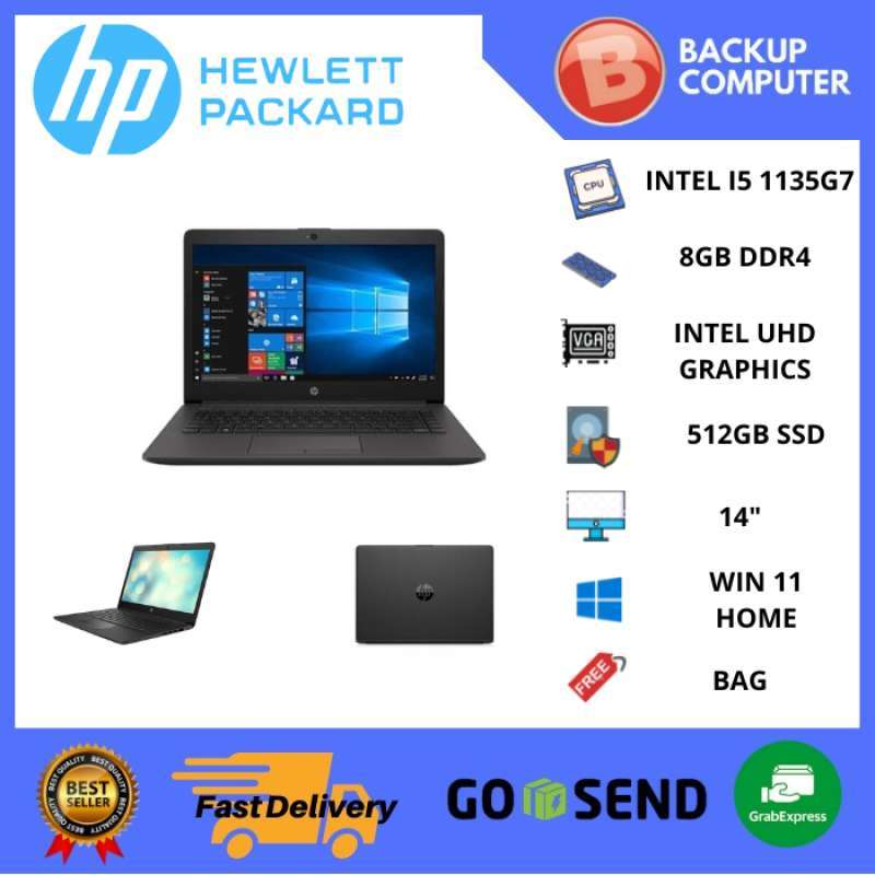 Jual Laptop Hp 240 G8 - 61g52pa I5 1135g7 Di Seller Backup Computer ...