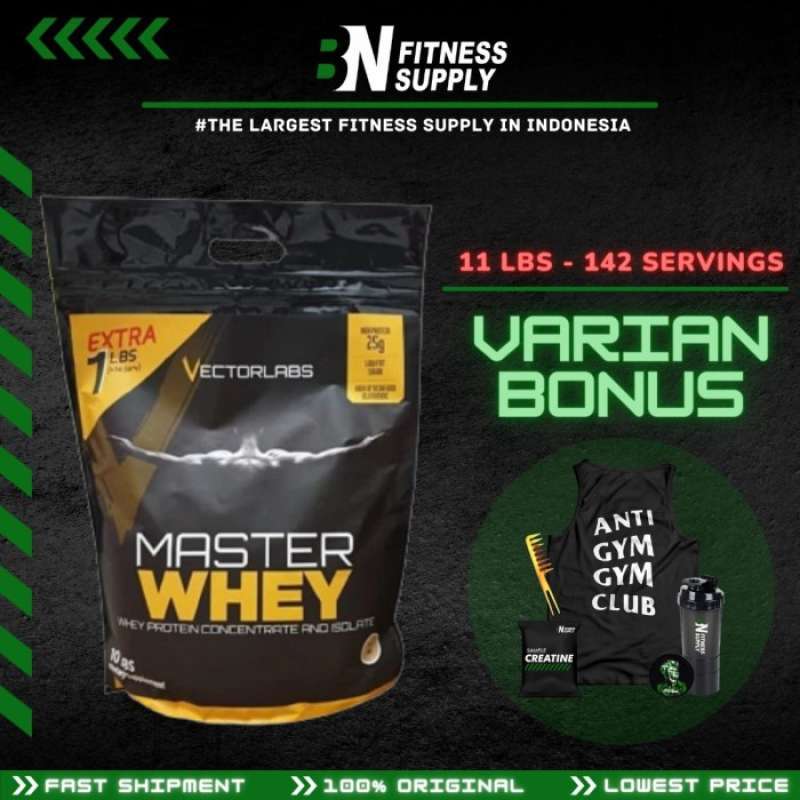 Jual Vectorlabs Masterwhey Master Whey Protein Powder Concentrate ... Jual Vectorlabs Masterwhey Master Whey Protein Powder Concentrate ...