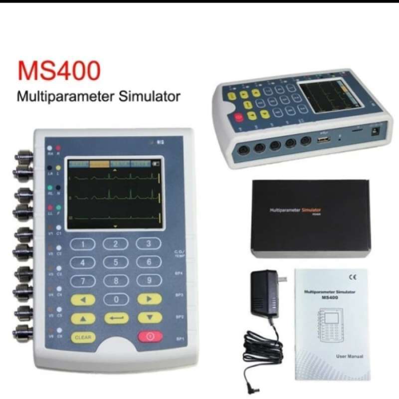 Promo ECG Simulator MS400 / ECG Multiparameter Simulator /EKG Simulator ...