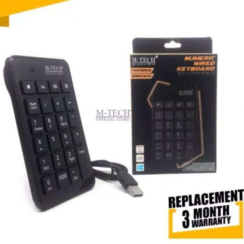 Promo M-Tech Numpad Numeric Keypad Usb Numerik Keyboard Diskon 34% di ...