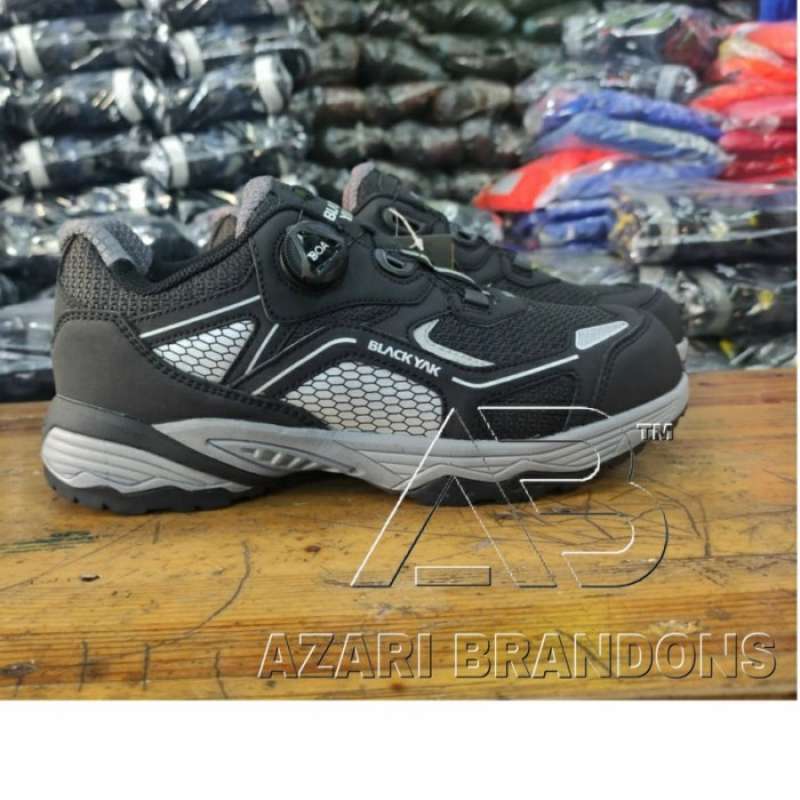 Jual Sepatu safety shoes black yak fastract BOA Lace system Original ...