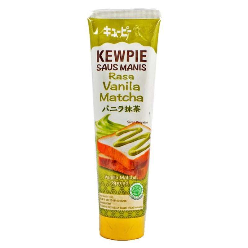 Jual KEWPIE Vanilla Matcha Spread 150gr - Saus Olesan Manis Rasa Vanila ...