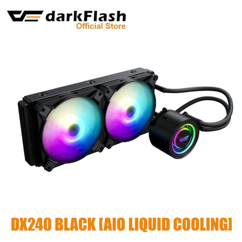 Jual darkFlash Twister DX240 Liquid CPU Cooler [Support INTEL & AMD] di ...