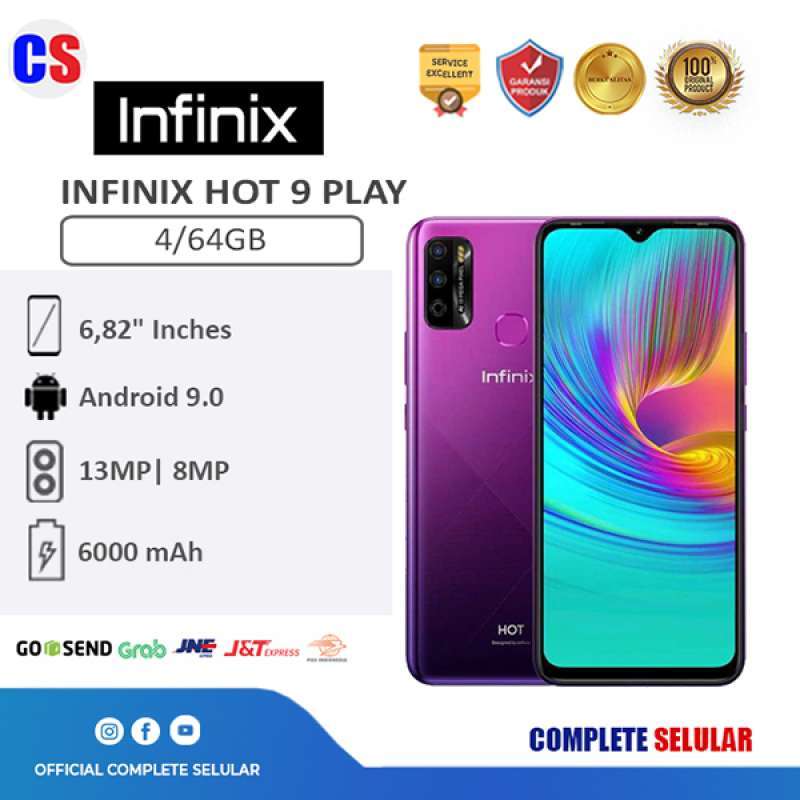 Jual Infinix Hot 9 Play 4/64GB di Seller KUMALA CELL - Mangunharjo ...