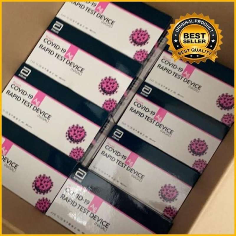 Jual New Abbott | Swab Antigen Panbio/Bioquick | Nasal Rapid Test Ori ...
