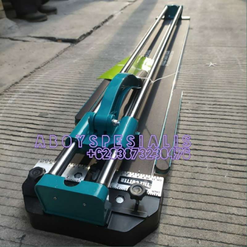 Promo tile cutter mesin manual potong granit 80 cm alat potong keramik ...