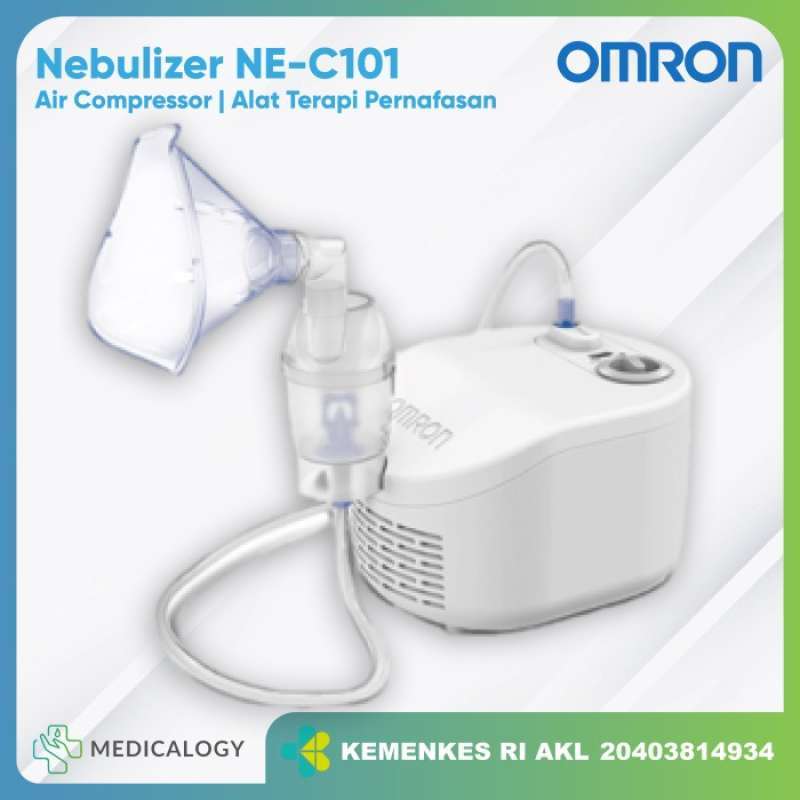 Promo OMRON Nebulizer NEC 101 Alat Bantu Pernapasan NE-C101 NEC-101 Diskon 23% di Seller Medika ...
