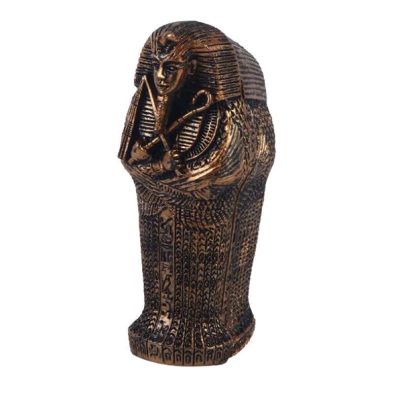 Jual Resin Mummy Egypt Antique Ancient Stone Hieroglyphics Sculpture ...