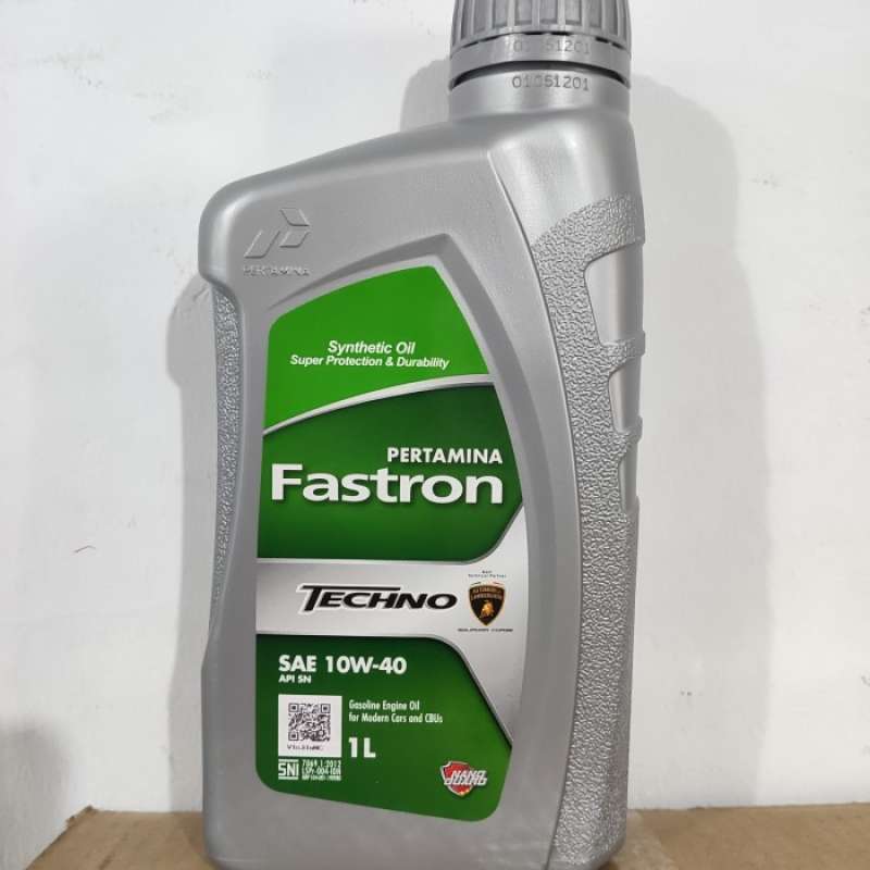Promo Oli Pertamina Fastron Techno Sae 10W-40 Api Sn Galon 1 Liter ...