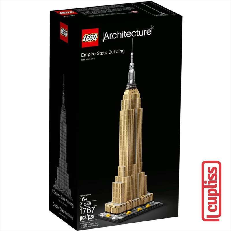 Jual LEGO Architecture 21046 Empire State Building di Seller Cupliss ...
