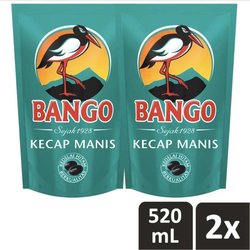 Jual Kecap Manis BANGO Twinpack 520 mL di Seller Clickpay.shop - Kab ...