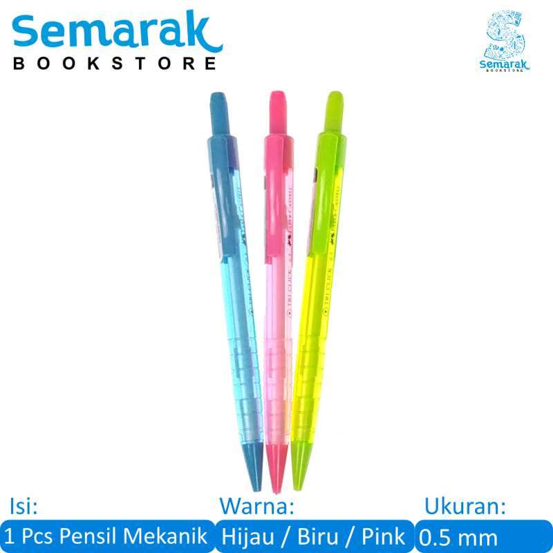Promo Faber Castell Tri Click Mechanical Pencil Pensil Mekanik Grip ...