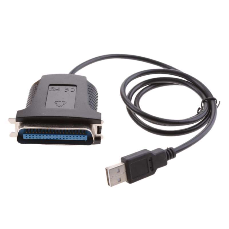 Promo USB to Parallel 36 Pin Printer Adapter Cable Plug & Play No Setup ...