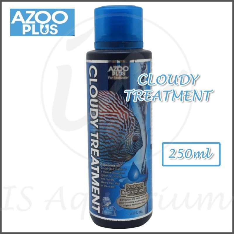 Jual AzooPlus Cloudy Water Treatment 250ml Penjernih Air Aquarium Azoo ...