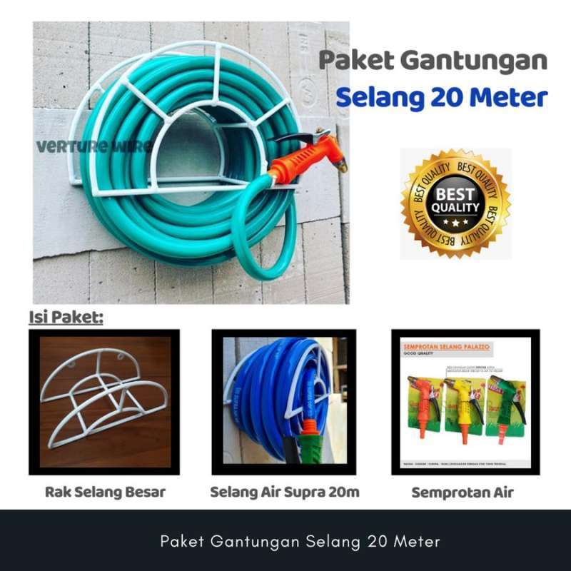 Jual Paket Gantungan Selang Air Besar / Paket Gantungan Selang 20 Meter ...