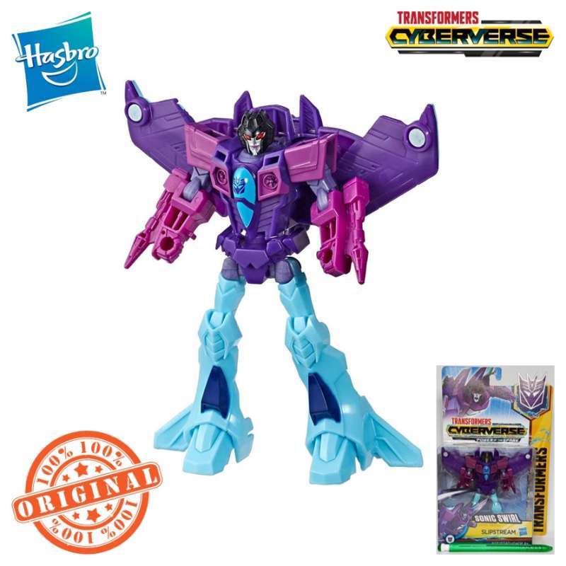 Promo Hasbro Transformers CyberVerse SlipStream Warrior Class Action ...