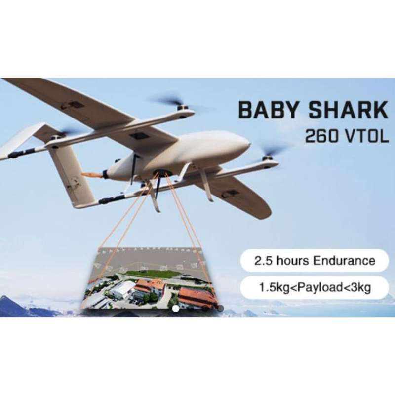 Jual BABY SHARK 260 RTK/PPK VTOL UAV di Seller WIMETA - Kebagusan, Kota ... Jual BABY SHARK 260 RTK/PPK VTOL UAV di Seller WIMETA - Kebagusan, Kota ...