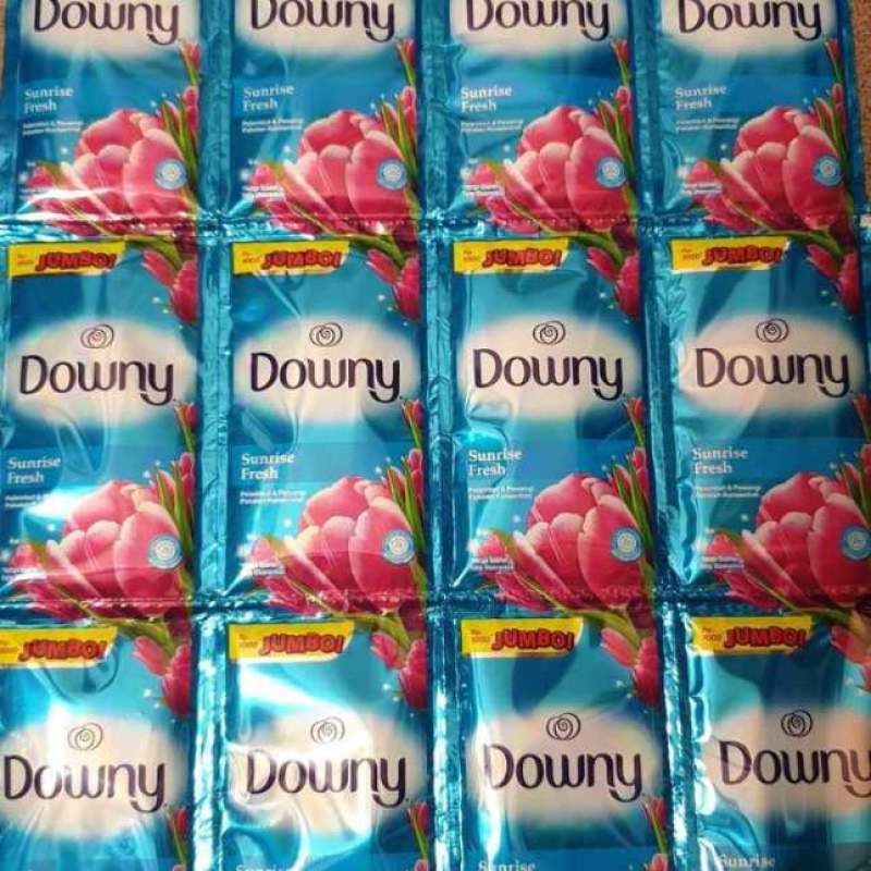 Jual Downy Sunrise Fresh Pelembut Pakaian [20 mL x 360 Sachet / 1 DUS ...