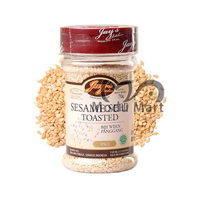 Jual JAYS KITCHEN Sesame Seed Toasted 70gr - Jay s Kitchen Biji Wijen ...