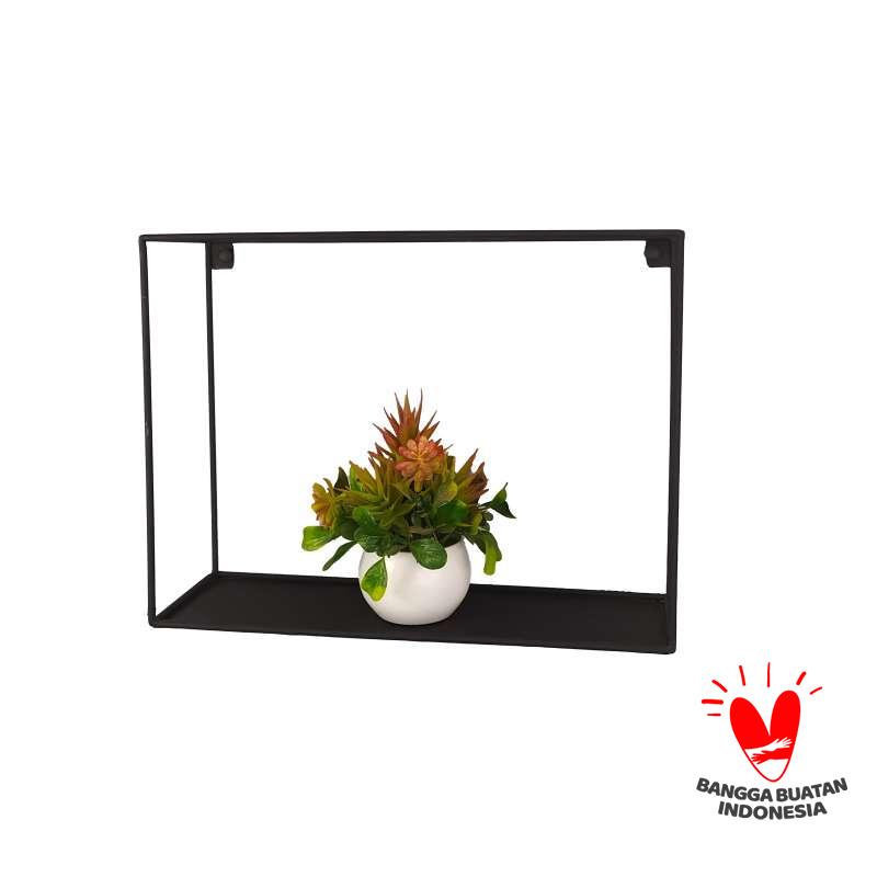 Jual Rak Dinding Besi Minimalis Uk. 35x13x27cm - Rak Besi Gantung ...