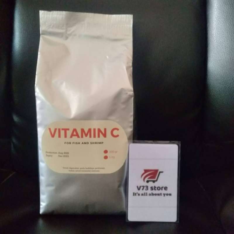 Jual Vitamin C 1 Kg For Fish And Shrimp Vitamin Untuk Ikan Dan Udang di Seller Ken Storee - Duri ...