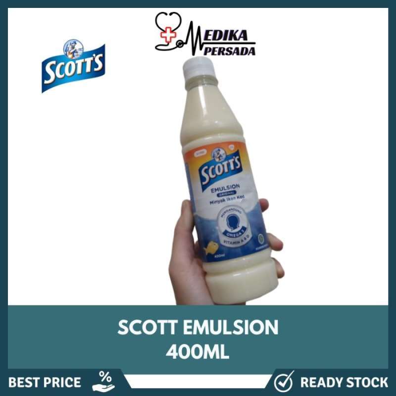 Jual Minyak Ikan Scott Emulsion 400Ml di Seller Ken Storee - Jl ...