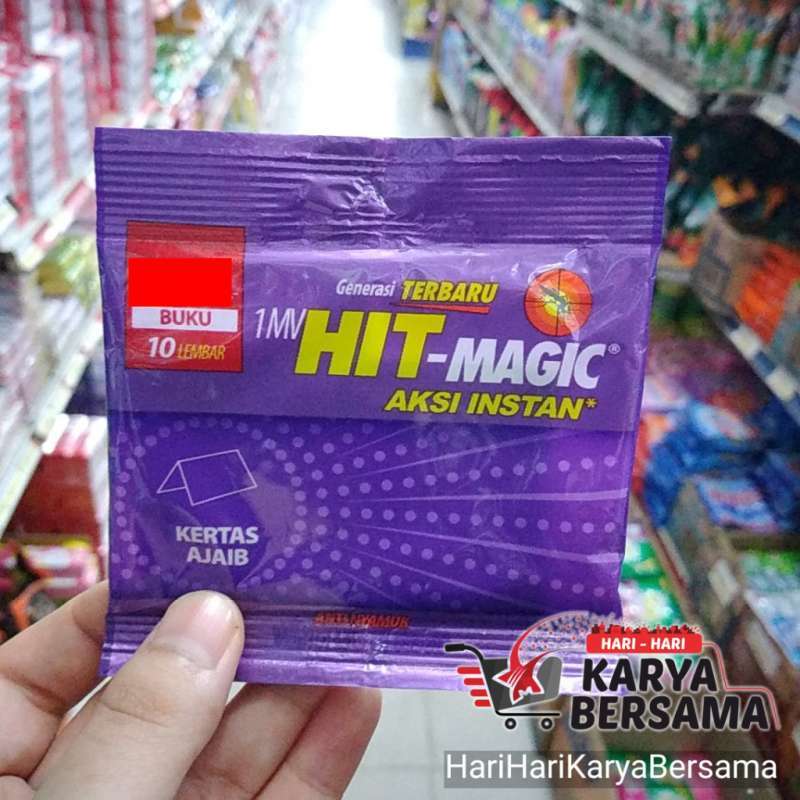 Jual Anti Nyamuk Hit-magic Kertas Ajaib Lily Blossom 10's Di Seller ...