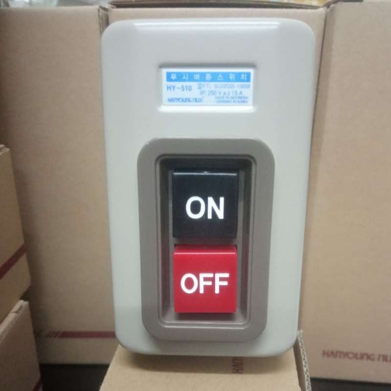 Promo Power Push Button Hanyoung Hy-510 / Push Button Hanyoung Nux ...