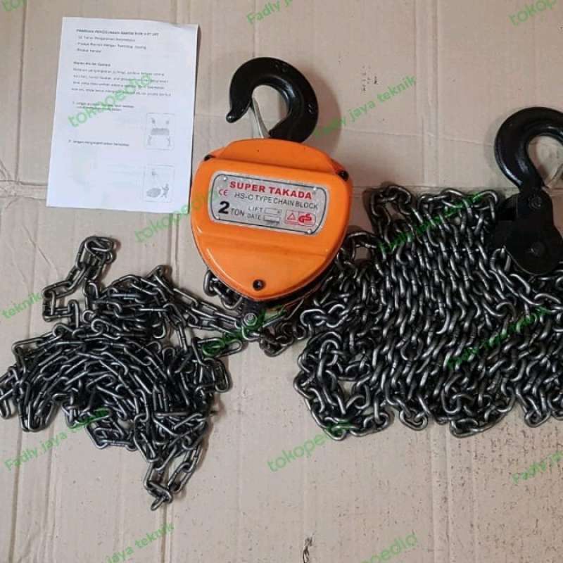 Jual Chain Blok/Takel/Alat Pengakat Barang 2Ton X 5Mtr di Seller ...