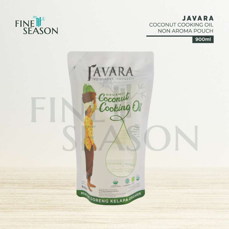 Jual Javara Coconut Cooking Oil 900 ml Pouch / Minyak Kelapa Organik ...