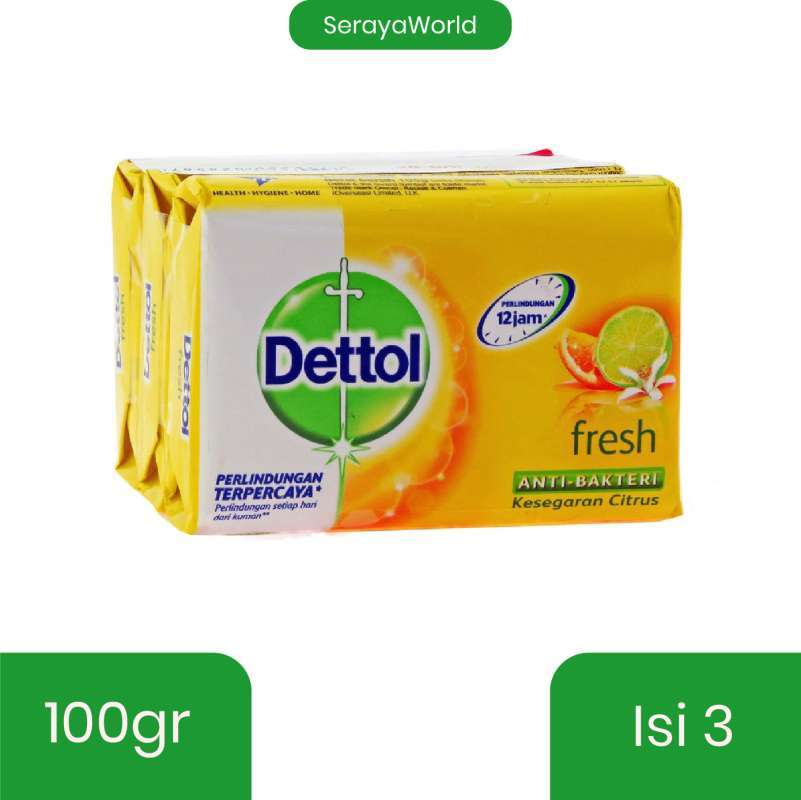 Jual Dettol Soap Fresh 100gr 3s di Seller Dede collection - Kebon Jeruk ...