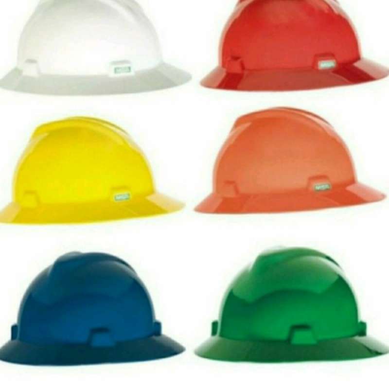 Promo Helm proyek MSA /helm safety MSA+ Fastrack full brim original ...