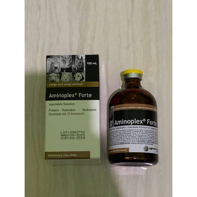 Jual Aminoplex Forte 100ml (Injeksi Asam Amino) di Seller Vetstuff ...