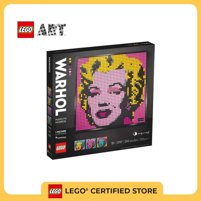 Jual LEGO 31197 ART Andy Warhol's Marilyn Monroe di Seller BricksID ...