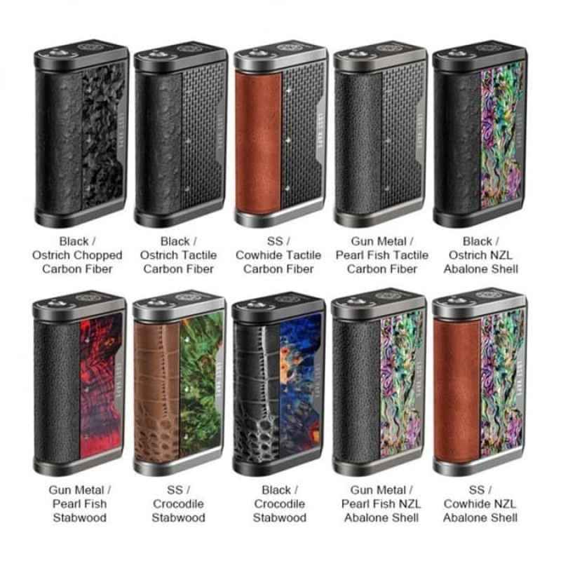 Jual Lostvape Centaurus DNA 250C Box Mod Stabwood Series - Gunmetal ...