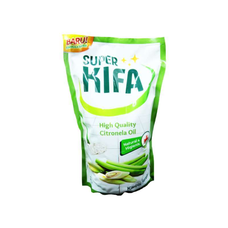 Jual SUPER KIFA KARBOL SEREH 800 ML REFILL di Seller Wilson Mart ...