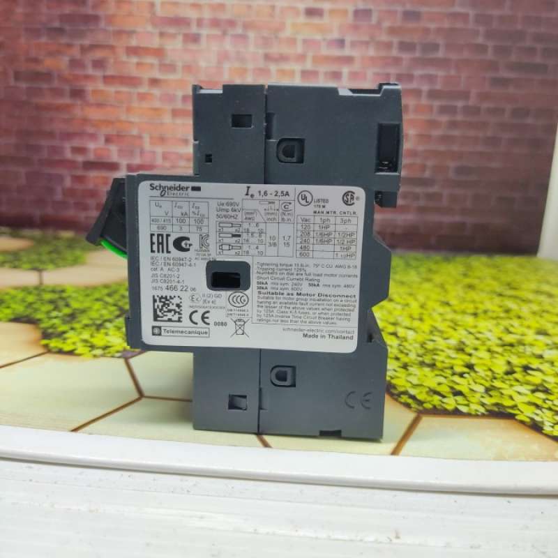 Promo Motor Breaker Schneider Gv2me07 Gv2 Me07 Gv2me 07 Diskon 23% Di ...