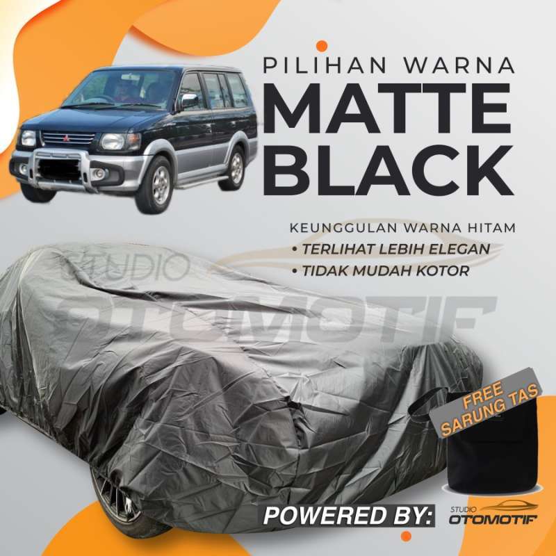 Jual BODY COVER BLACK WATERPROOF MITSUBISHI KUDA GRANDIA SARUNG MOBIL ...