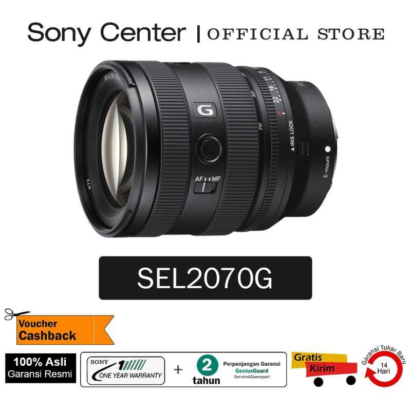 Jual Sony Center Jakarta - SONY FE 20-70mm F4 G / Lensa Sony 20-70mm f/4 G / Lensa ultra-wide ...