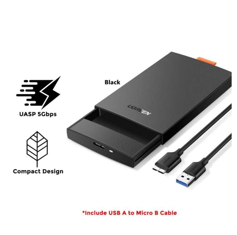Promo 2.5 Inch Sata Enclosure Ugreen Hard Drive Hdd Ssd Storage Caddy ...