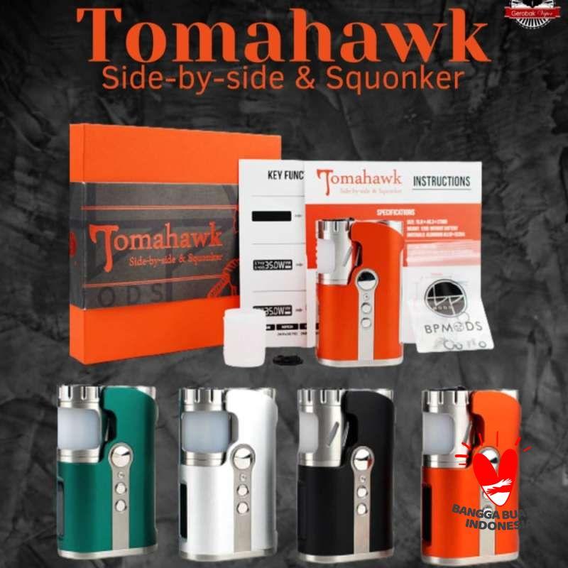 Jual Tomahawk SBS & Squonk 60W Box Mod 100% Authentic by BP MODS - WHITE di Seller Jakartavapers ...