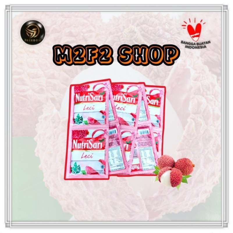 Jual Nutrisari Minuman Serbuk Rasa Leci Sachet - 11 Gr (kemasan Karton ...