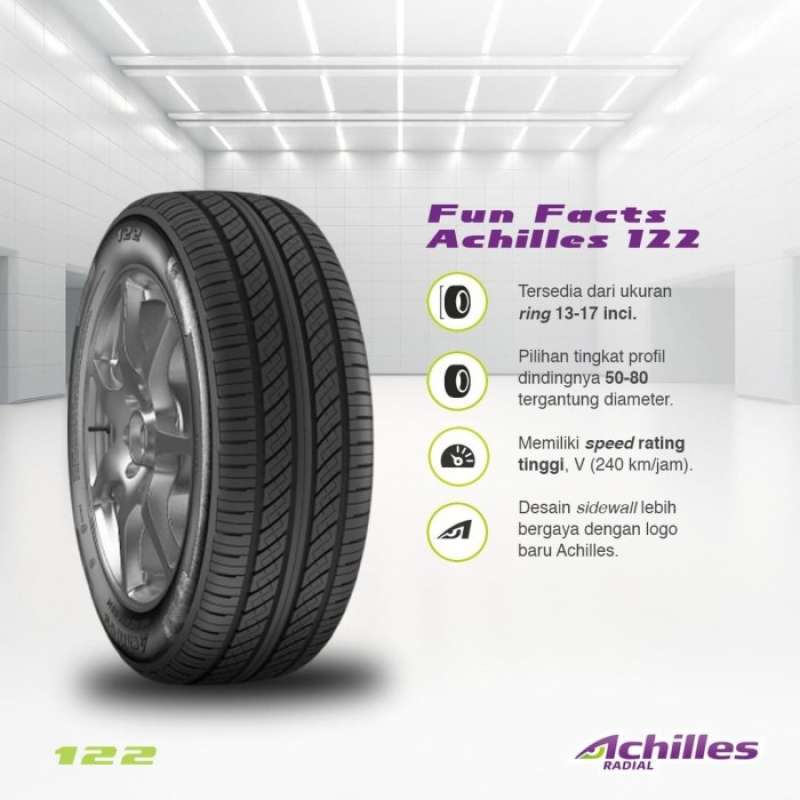 Jual Ban Mobil Achilles 185 65 15 Tipe 122 di Seller THE SAMZ - Serua ...
