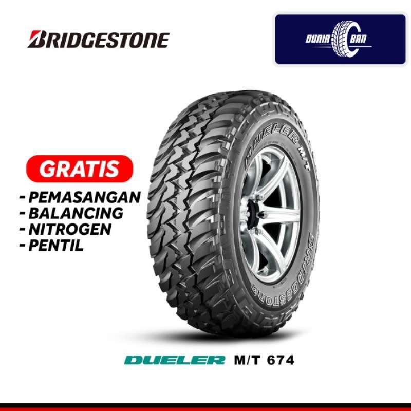 Promo Ban Mobil Bridgestone Dueler D674 Mt 235/75 R15 Diskon 35% di Seller THE SAMZ - Kota Depok ...