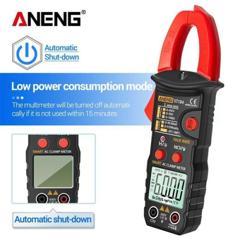 Promo Tang Amper Digital Multimeter Alat Ukur Tes Tegangan Arus Listrik ...