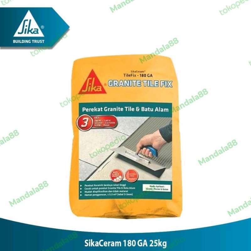 Jual Sika TileFix SikaCeram Sika Keramik 180 GA Sika 200 TA di Seller ...