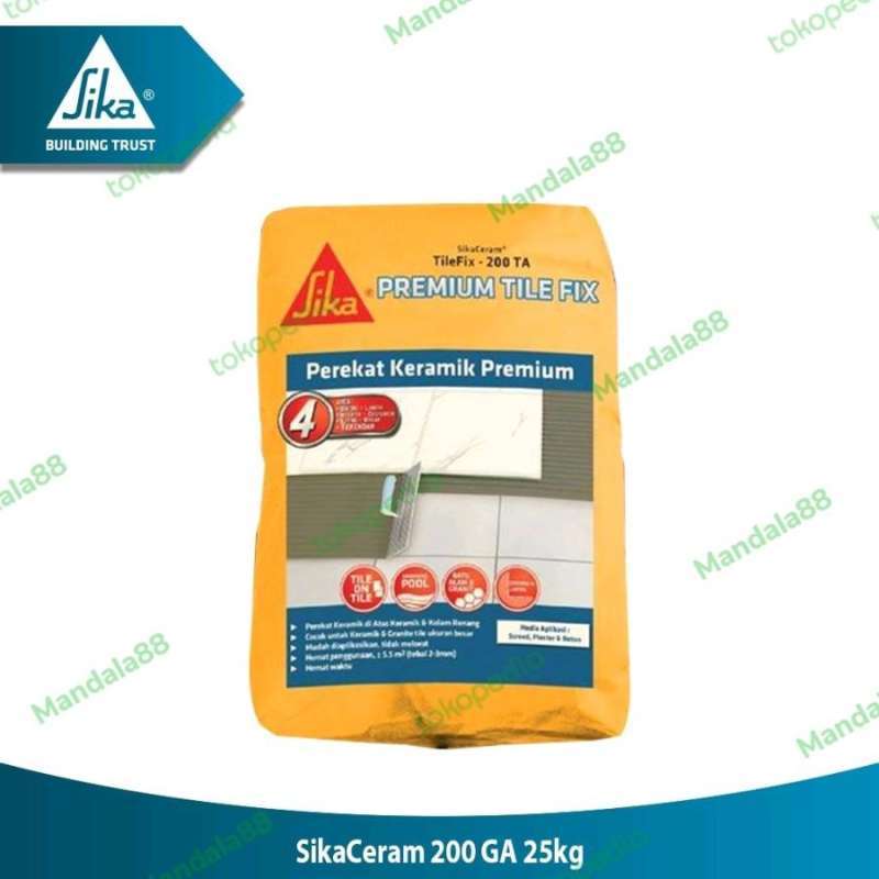 Jual Sika Tilefix Sikaceram Sika Keramik 180 Ga Sika 200 Ta - 180 Ga Di ...