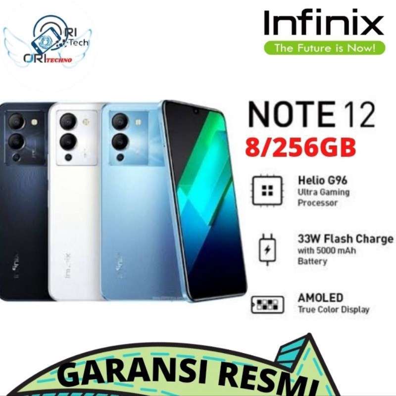 Jual INFINIX NOTE 12 | NOTE 12 VIP RAM 8GB + ROM 128GB | 256GB BARU GARANSI RESMI 100% ORI ...